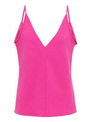 Gabriela Hearst Wool Crepe Camisole - Pink