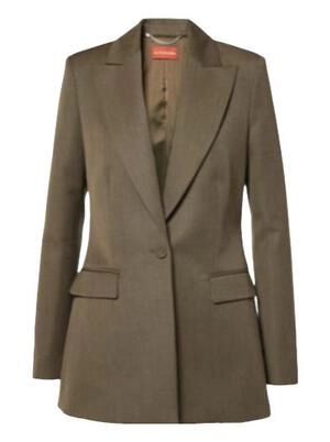 Altuzarra Beatty Virgin Wool Blazer - Green