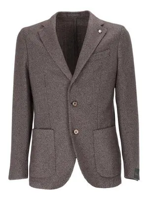 LUBIAM Long-sleeve Blazer - Black