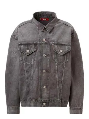 Junya Watanabe X Levi's Button-down Denim Jacket - Black