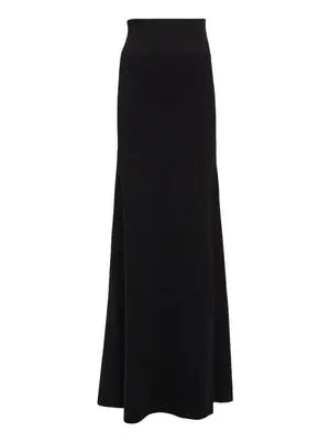 Victoria Beckham High-waisted Midi Skirt - Black
