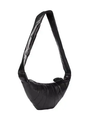LEMAIRE Croissant Small Shoulder Bag - Black