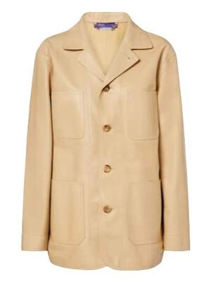 Ralph Lauren Sheepskin Jacket - Nude