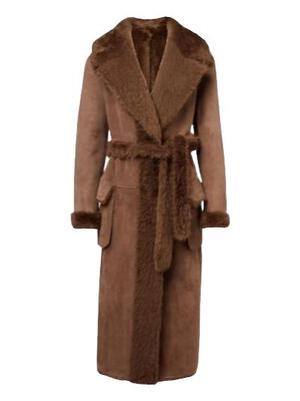 RALPH LAUREN Ralph Lauren Wilmer Reversible Shearling Coat
