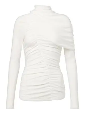 Magda Butrym Long-sleeved Top - White