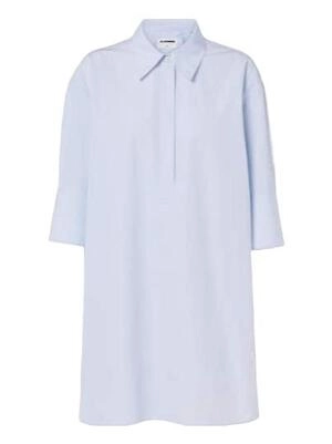 JIL SANDER Cotton Poplin Shirt - White