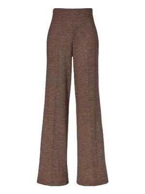 Ralph Lauren Isaiah Wool Wide-leg Pants - Brown
