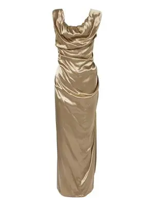 VIVIENNE WESTWOOD Ginnie Pencil Dress - Gold