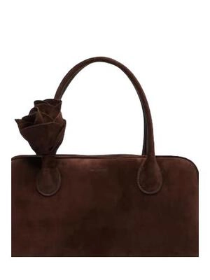 Magda Butrym Brigitte Suede Tote Bag - Black