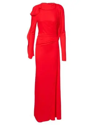 VICTORIA BECKHAM Victoria Beckham Draped Maxi Dress
