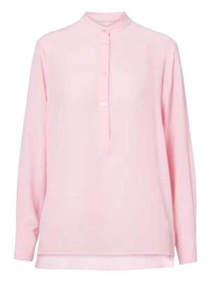 Stella McCartney Iconic Silk Shirt - Pink