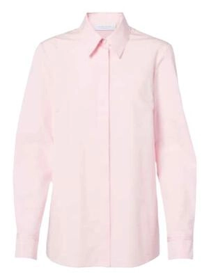 Gabriela Hearst Cruz Cotton Shirt - Pink