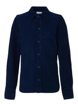 Victoria Beckham Cotton Corduroy Shirt - Black