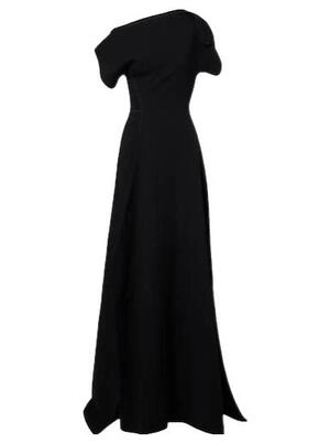 Maticevski Synergy Asymmetrical Gown - Black