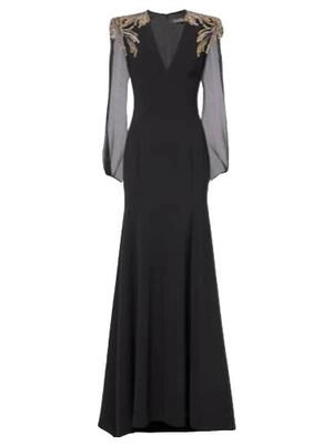 JENNY PACKHAM Jenny Packham Mercury Embellished Gown