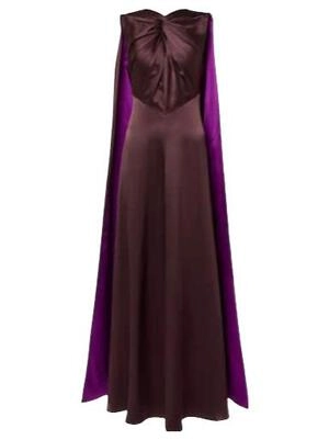 ROKSANDA Amanita Silk Maxi Dress - Black