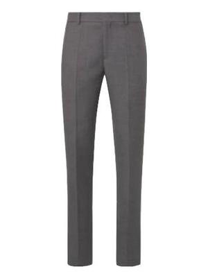 JIL SANDER Virgin Wool Tapered Pants - Black