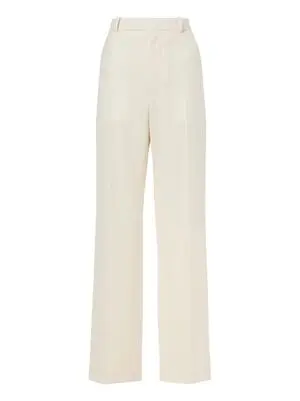 Wardrobe.NYC Belt Loop Casual Pants - White
