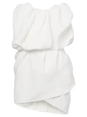 VIVIENNE WESTWOOD Susana Draped Corset Dress - White