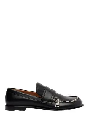 J.W.ANDERSON Leather Loafers - Black