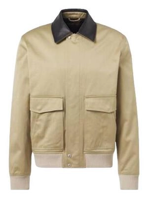 WALES BONNER Long-sleeve Casual Jacket With Zipper And Snap-button Closure - Nude