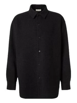 Fear Of God Wool And Cashmere Overshirt - Black