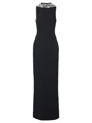 SAFIYAA LONDON Holli Embellished Gown - Black