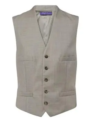 Ralph Lauren Jaiden Wool Vest - Gray