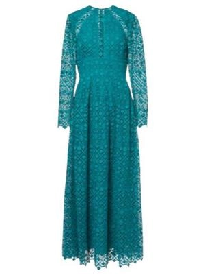 Elie Saab Macramé Gown - Green