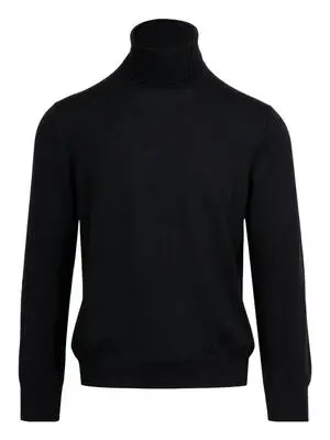GRAN SASSO Turtleneck Sweater - Black
