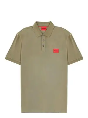 Hugo Boss Hugo Logo Patch Short-sleeved Polo Shirt - Nude