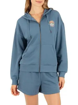 Hurley Full Zip Hoodie With Graphic Detail - Oceanview