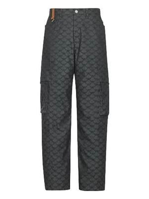 Mcm Pants In Lauretos Jacquard - Dark-grey