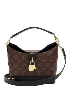 LOUIS VUITTON Monogram Reverse Bento Box Ew Shoulder Bag - Brown