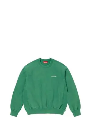 Supreme Supreme Ss26 Washed Crewneck 'green' Green