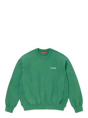 Supreme Ss26 Washed Crewneck - Green
