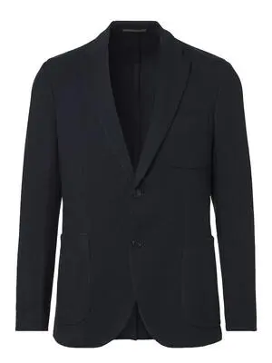 SLOWEAR Single-breasted Wool-blend Blazer - Blue