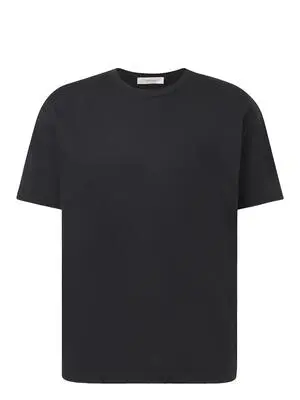 UMIT BENAN James Cotton Jersey T-shirt - Black