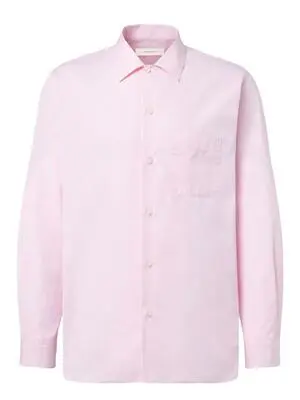 UMIT BENAN Weekend Cotton Poplin Shirt - Pink
