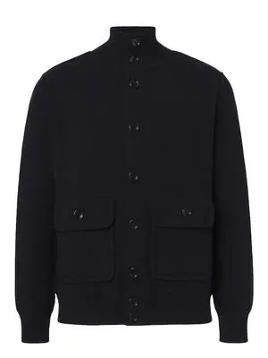 ALLUDE Wool And Cashmere Jacket - Blue
