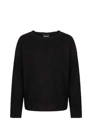 DISCLAIMER Crewneck Long Sleeve Sweatshirt - Black