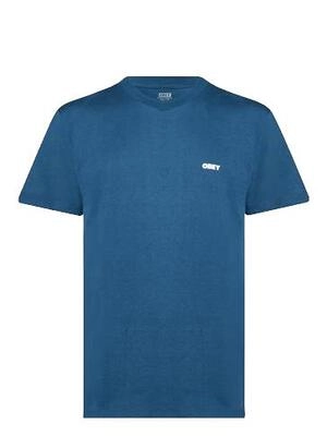 Obey T-shirt Size Cotton - Blue