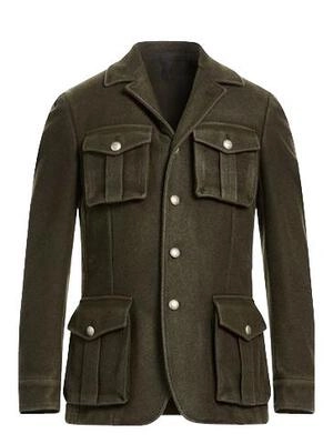 L.B.M. 1911 Military Virgin Wool And Nylon Jacket - Green