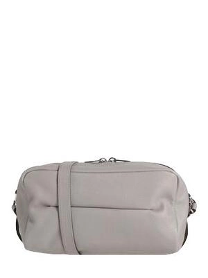 VALEXTRA Pebbled Leather Camera Bag - Grey
