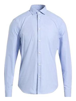 Armani Exchange Shirt Sky Size Cotton - Blue
