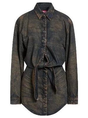 DIESEL® Denim Shirt Dress - Blue