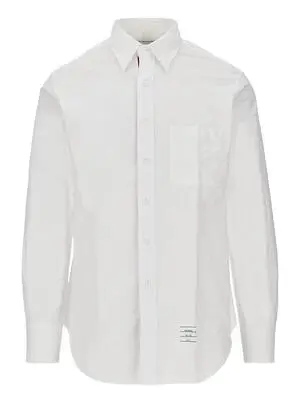 Thom Browne Oxford Cotton Shirt - White