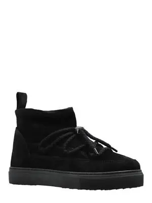 Inuikii Lace-up Leather Boots - Black
