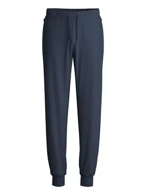 CALIDA Tailored Drawstring Jogger Pants - Blue
