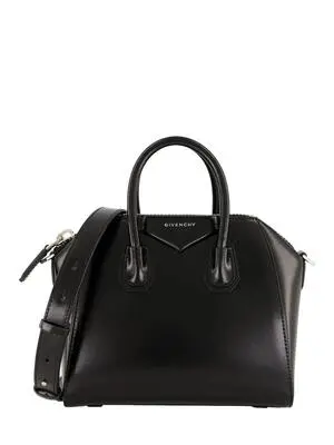 Givenchy Antigona Mini Box Leather Bag - Black